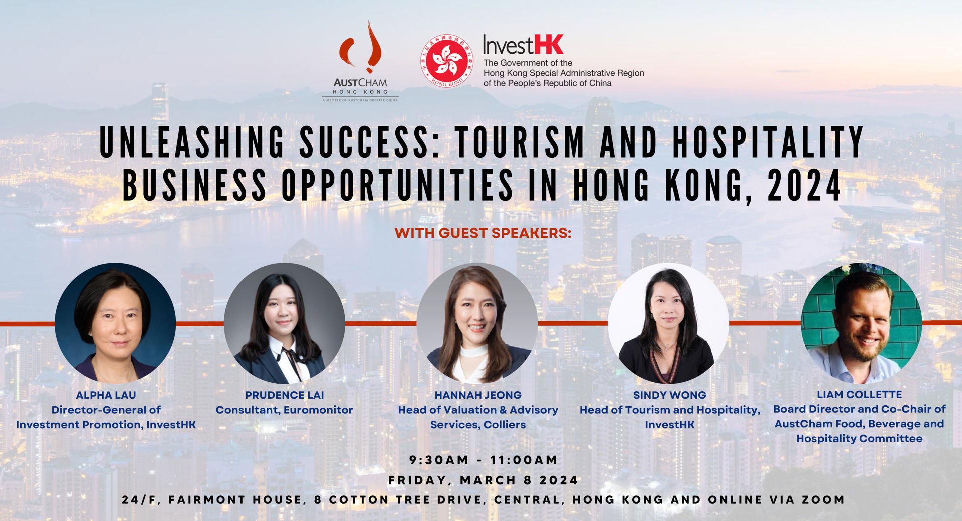 InvestHK and AustCham to cohost seminar on Hong Kong's vibrant tourism and hospitality sector ...