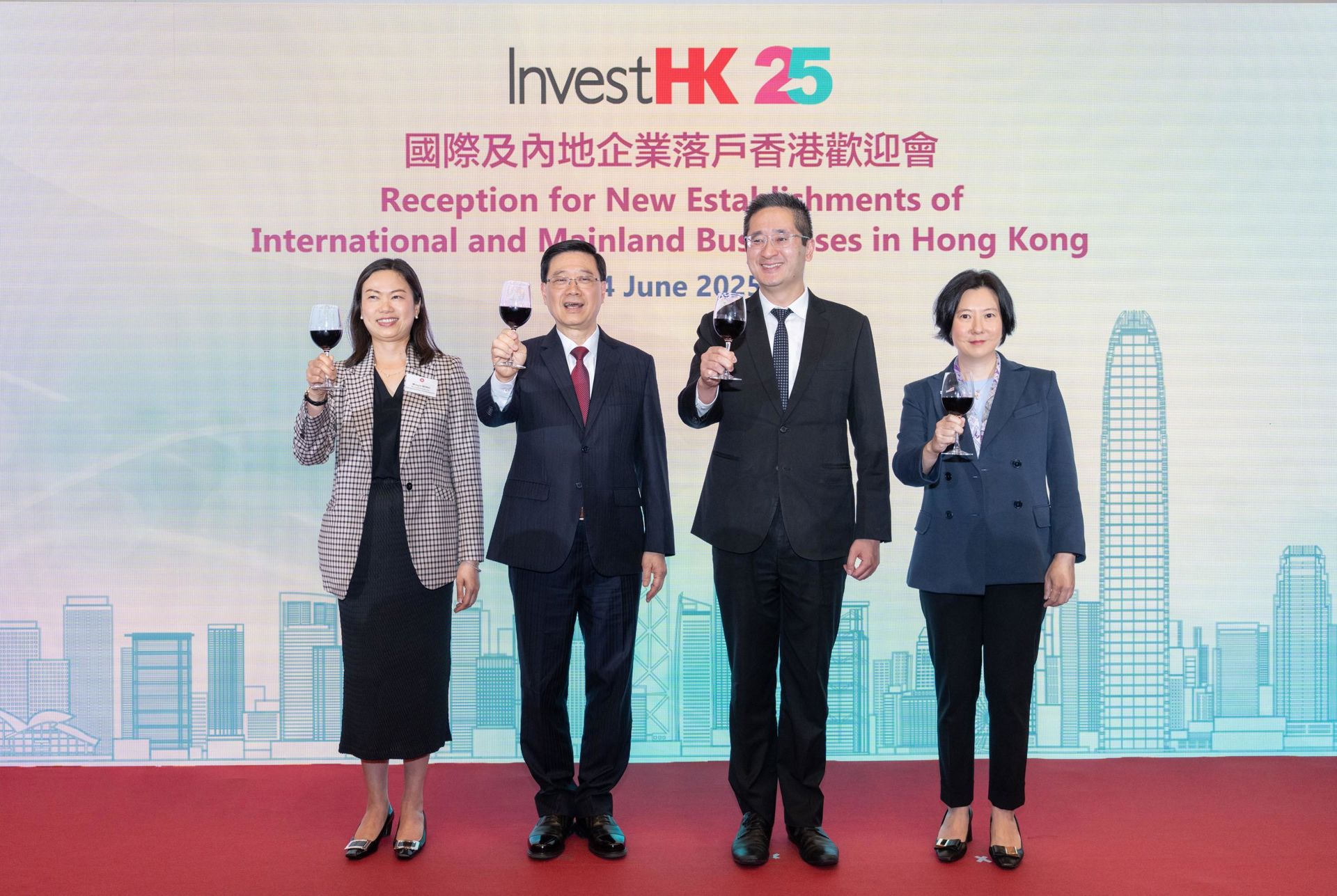 InvestHK holds reception to welcome new companies in Hong Kong and celebrate 25 years of impact ...