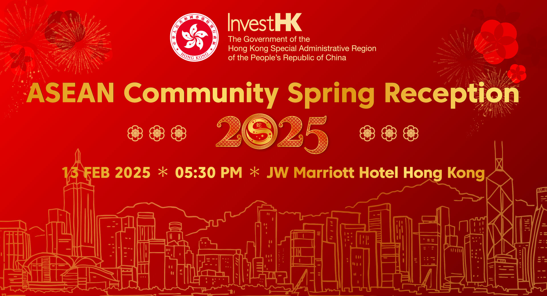 ASEAN Community Spring Reception 2025 | InvestHK