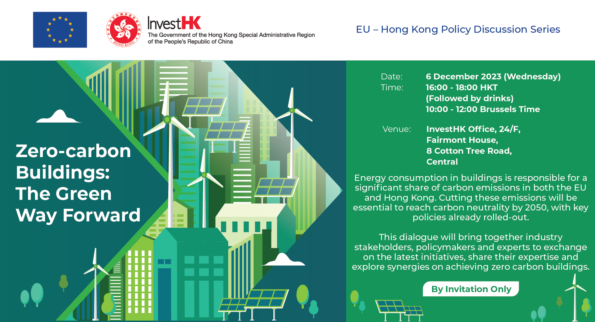 EU – Hong Kong Policy Discussion Series – Zero-carbon Buildings: The ...