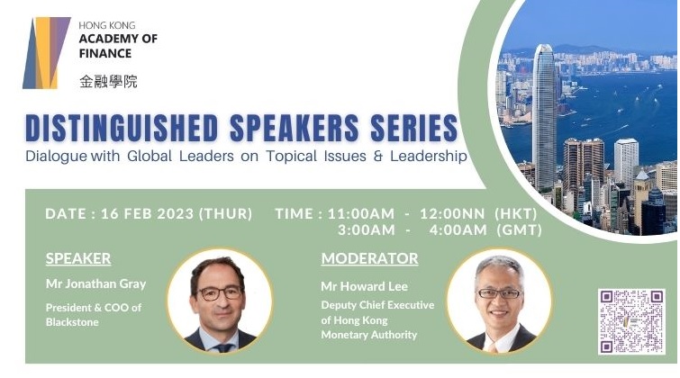 Webinar - Distinguished Speakers Series - Mr Jonathan Gray | InvestHK